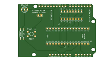 Dram tester with Arduino PCB – Webshop HeinPragt.nl